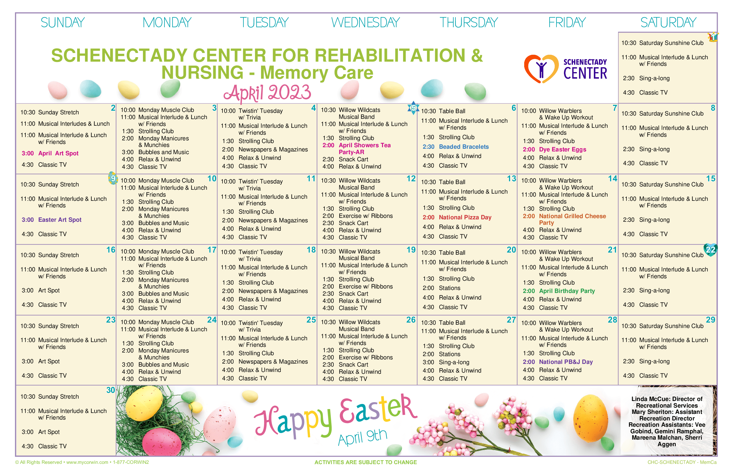 Schenectady Center – Centers Health Care Nursing and ...